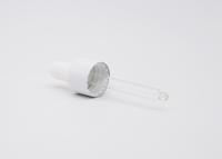 China Threaded 18/410 White Essential Oil Dropper Bottle Tops for sale