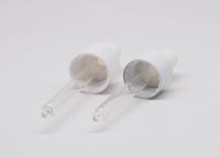 China Threaded 18/410 White Essential Oil Dropper Bottle Tops for sale
