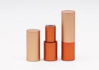 China Cylinder Custom Color  Magnetic Lip Balm Custom Lipstick Tubes for sale