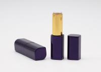 China UV Coating Rhombus Shape Aluminum Lip Balm Tubes Cute for sale