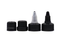 China Non Spill Plastic 24mm Twist Top Screw Cap  High Sealed for sale