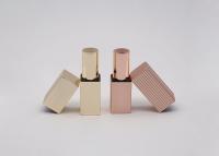 China Magnet Design Square 3.8g Eco Friendly Lip Balm Containers Hot Stamping for sale