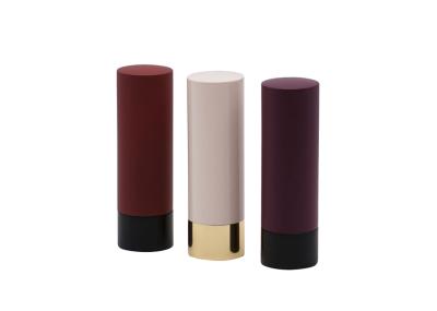 China Logo Custom Empty Lipstick Tube Press Pop Cap Snap Open for sale