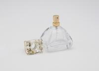 China Irregular Shape 30ml Glass Perfume Packaging Bottle Odorless for sale