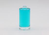 China Round Refillable 50ml Cosmetic Packaging Glass Bottle FEA15 for sale
