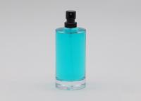 China Round Refillable 50ml Cosmetic Packaging Glass Bottle FEA15 for sale