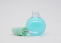 China Ball Shape Fine Mist Spray Bottle 30ml Empty  Crystal Green Color for sale