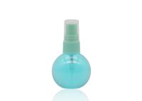 China Ball Shape Fine Mist Spray Bottle 30ml Empty  Crystal Green Color for sale