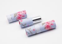 China 3.5g PP Purple Empty Lipstick Tube Packaging Convenient for sale