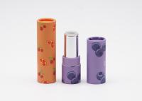 China Convenient Paper Empty Lipstick Tube Logo Printable for sale