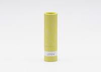 China Lemon Color Reusable Lipstick Tube Container Eco Friendly for sale
