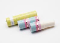 China Lemon Color Reusable Lipstick Tube Container Eco Friendly for sale