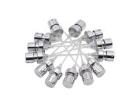 China Fea15mm Crimpless Perfume Pump 0.075ml Non Refillable for sale
