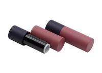 China Black Bottom With Dark Brown Case Aluminum Lipstick Tube for sale