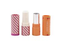 China PP ABS Tube Plastic Inner Biodegradable  Paper Lipstick Tubes Color Spraying for sale
