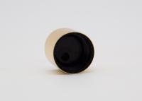 China 20mm Shiny Gold  Plastic Inner Disc Screw Cap For Bottles for sale