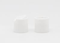 China Shampoo Bottle Plastic Dispensing Caps , 18mm Press Disc Top Cap for sale