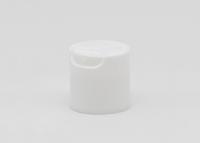 China Shampoo Bottle Plastic Dispensing Caps , 18mm Press Disc Top Cap for sale