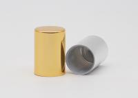 China Shiny Gold Perfume Bottle Caps Leakproof Corrosion Resistance for sale