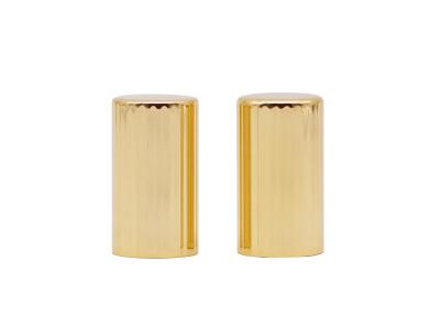 China Shiny Gold Perfume Bottle Caps Leakproof Corrosion Resistance for sale