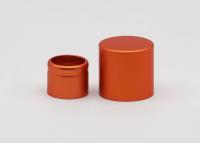 China 15mm Orange Cylinder Magnetic  Perfume Cap Cosmetci Packaging for sale