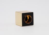 China Fea15 Smooth Ribber Aluminum Perfume Spray Pump Square Shaped for sale