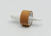 China 24/410  Treatment Bamboo Lotion Pump For Liquid Soap for sale