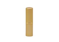 China Antique 3.5g Snap Open Matte Gold Lipstick Tube Container Bulk for sale