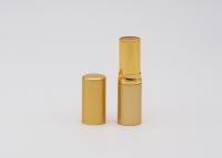 China Antique 3.5g Snap Open Matte Gold Lipstick Tube Container Bulk for sale