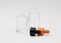 China 18mm  Cosmetic Essential Oil Dropper  100ml Skin Care Glass Bottle for sale
