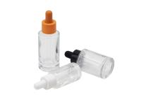 China 18mm  Cosmetic Essential Oil Dropper  100ml Skin Care Glass Bottle for sale