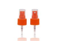 China 18/410  Orange Color Fine Mist Sprayer Pump Plastic Customized for sale