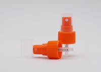 China 18/410  Orange Color Fine Mist Sprayer Pump Plastic Customized for sale