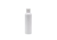 China 180ml White Plastic  Disc Top Cap Cosmetic Plastic Bottles for sale