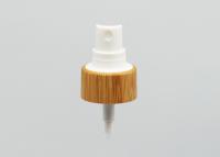 China Dust Free Mist Spray Pump Bamboo Plastic Fine Mist Sprayer For Bottles for sale
