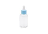 China Plastic Ball Shaped 50ml Plastic Dropper Bottle 60ml Plastic Cylinder Essential Oil Bottle for sale