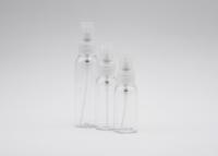 China Clear Fine Mist Spray Bottle 30ml 100ml 120ml Transparent for sale