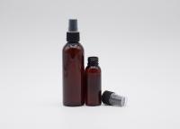 China 30ml 100ml White Cosmetic Bottle Packaging 120ml Amber Plastic Fine Mist Spray Bottle for sale