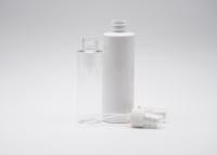 China 50ml Cosmetic Transparent Plastic Spray Bottle White Empty Fine Mist Spray Bottle for sale