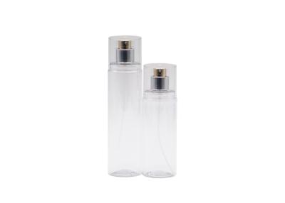 China Cosmetic Personal Care Transparent Fine Mist Spray Bottles Transparent Cap for sale