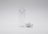 China 60ml 50ml Plastic Fine Misty Spray Bottle PE Cosmetic Round Spray Bottle for sale