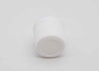 China White Plastic Tamper Evident Cap 18mm Child Proof Cap For Bottles for sale