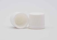 China White Plastic Tamper Evident Cap 18mm Child Proof Cap For Bottles for sale