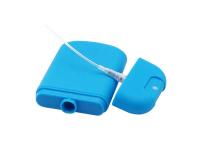 China Perfume Atomizer Plastic Mini Perfume Spray Bottle 25ml Beautiful Blue Color for sale