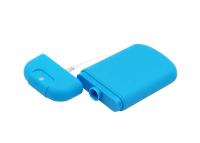 China Perfume Atomizer Plastic Mini Perfume Spray Bottle 25ml Beautiful Blue Color for sale