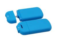 China Perfume Atomizer Plastic Mini Perfume Spray Bottle 25ml Beautiful Blue Color for sale