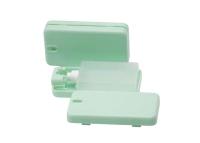 China 30ml Light Green Perfume Spray Atomizer Refillable Personal Care for sale