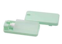 China 30ml Light Green Perfume Spray Atomizer Refillable Personal Care for sale