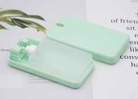 China 30ml Light Green Perfume Spray Atomizer Refillable Personal Care for sale