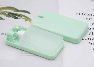 China 30ml Light Green Perfume Spray Atomizer Refillable Personal Care for sale